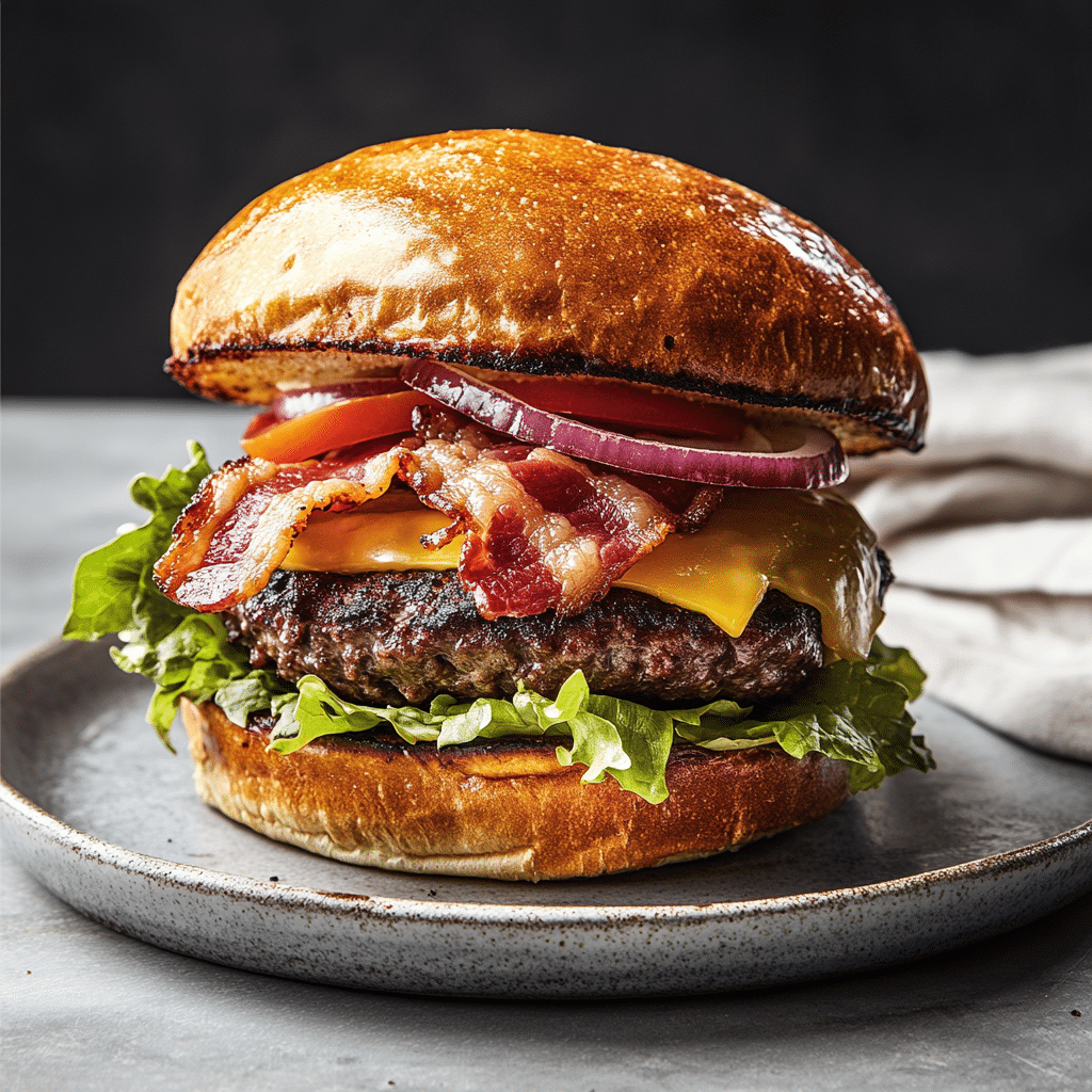 Royal Bacon Bliss Burger | Heavenly Burger Delight