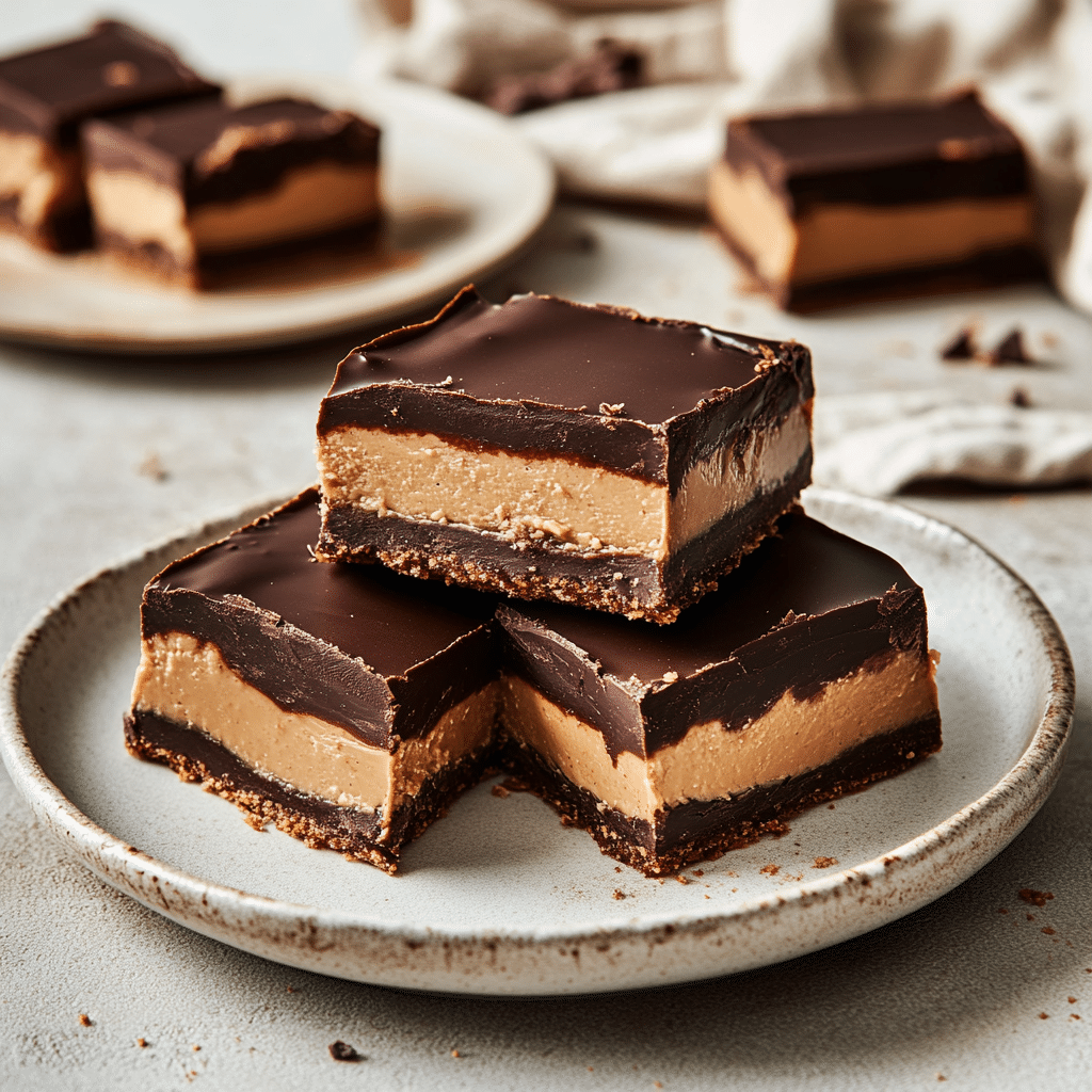 Sinful Chocolate Peanut Butter Bliss Bars