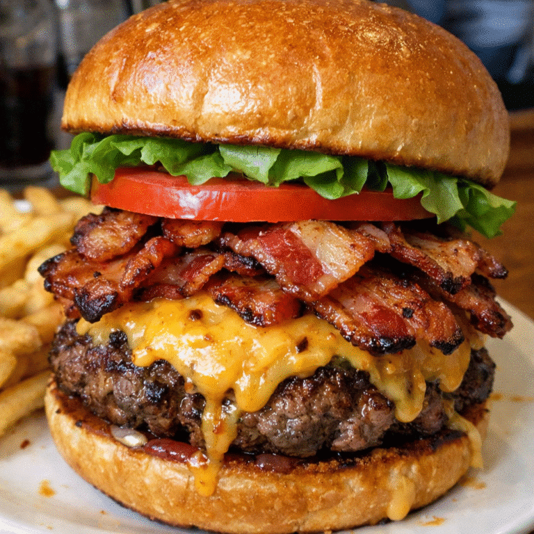 Royal Bacon Cheeseburger Extravaganza
